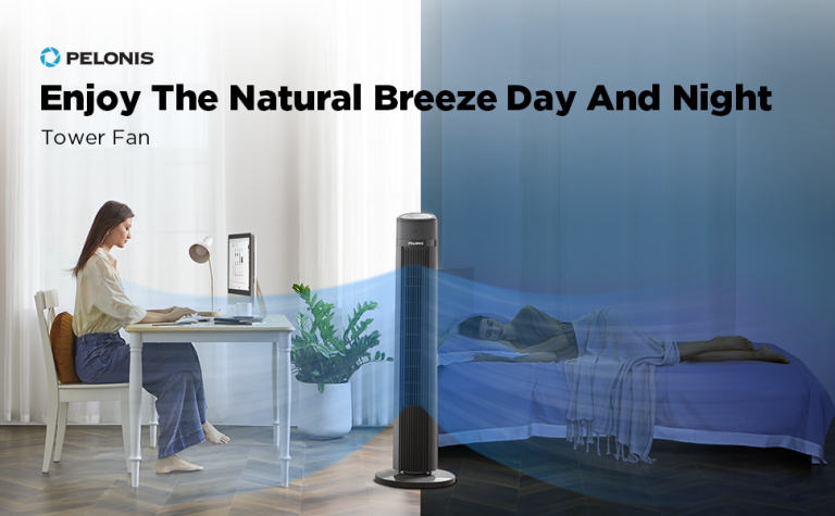 Pelonis 40" Oscillating Tower Fan PFT40A4AGB - Pelonis