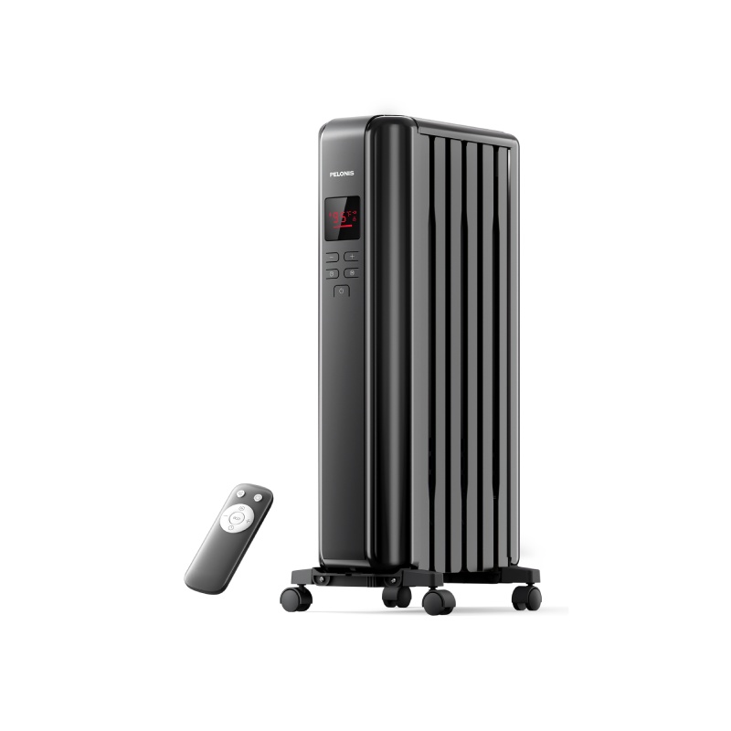 Pelonis Oil Filled Radiator Heater PSHO06MR6ASB - Pelonis