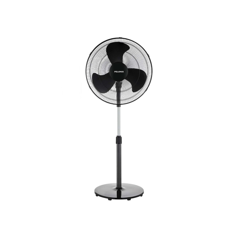 Pelonis 18-inch Oscillating 3-Speed Pedestal Fan with Tilt Adjustable ...