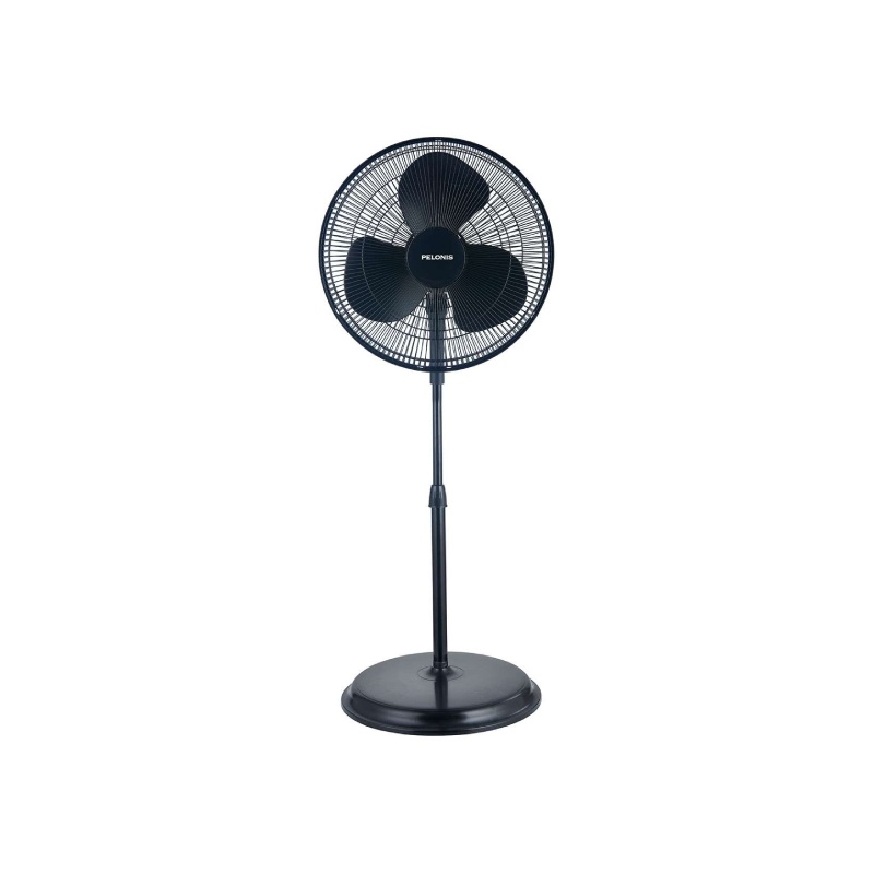 Pelonis 16-inch Oscillating 3-Speed Pedestal Fan FS40-19MB - Pelonis