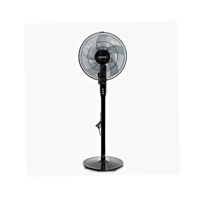 Pelonis 16-inch DC Pedestal Fan 12-speeds PSPF18AR40B - Pelonis